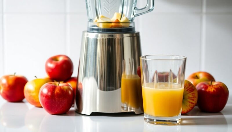 How to Make Apple Juice in a Blender - The Juicery World