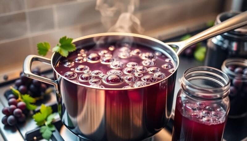 How to Make Grape Juice by Boiling - The Juicery World