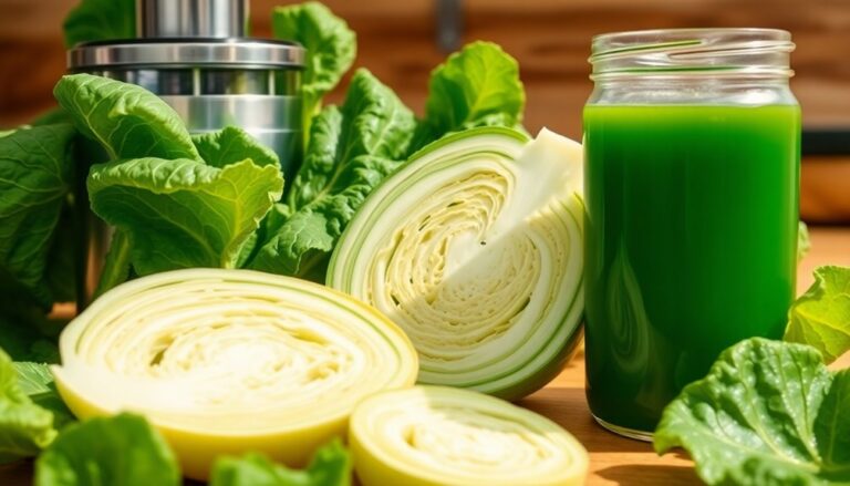 How to Make Cabbage Juice for Acid Reflux - The Juicery World