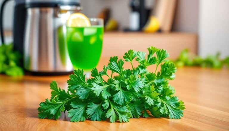 How to Make Parsley Juice - The Juicery World