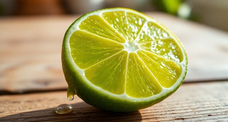 How to Juice a Key Lime - The Juicery World