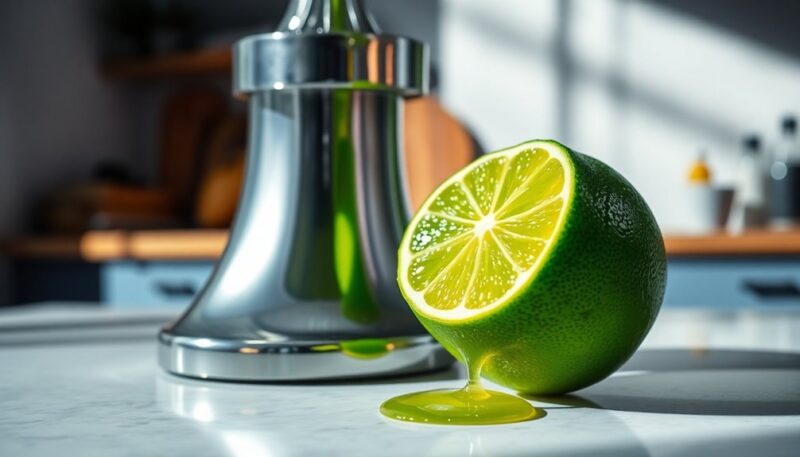 How to Juice a Lime With a Juicer - The Juicery World