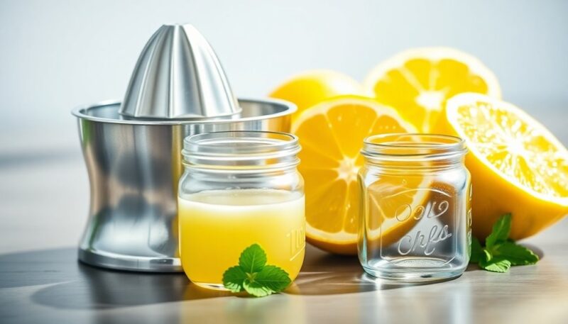 How to Make Concentrated Lemon Juice - The Juicery World