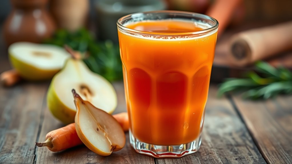 Fix a Too-Bitter Juice: Apple, Carrot, and Pear - The Juicery World