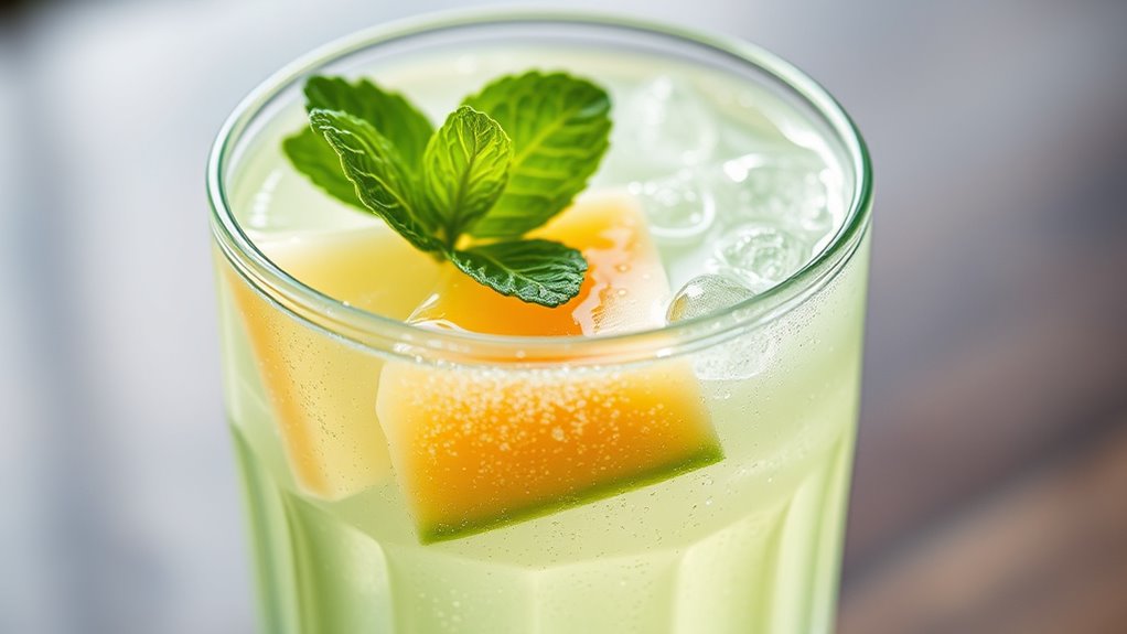 Melon Mint Fizz (Still Juice Base) - The Juicery World