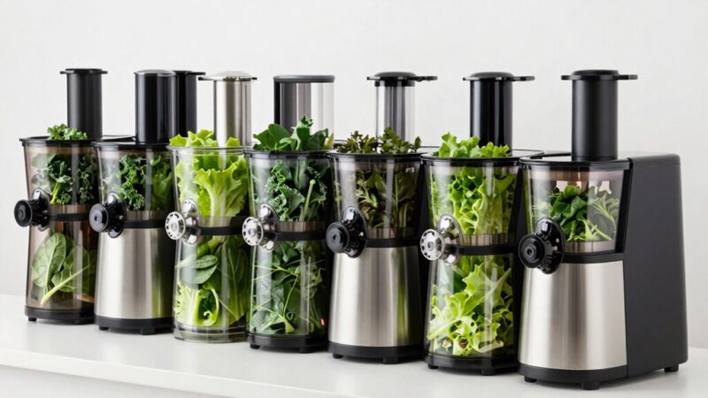 15 Best Masticating Juicers for Leafy Greens in 2026 - The Juicery World